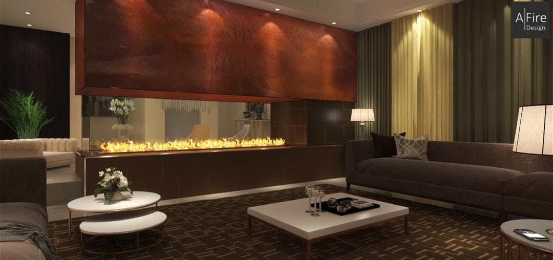 Cheminée à vapeur d'eau pour hôtel, restaurant et lieux publics AFIRE